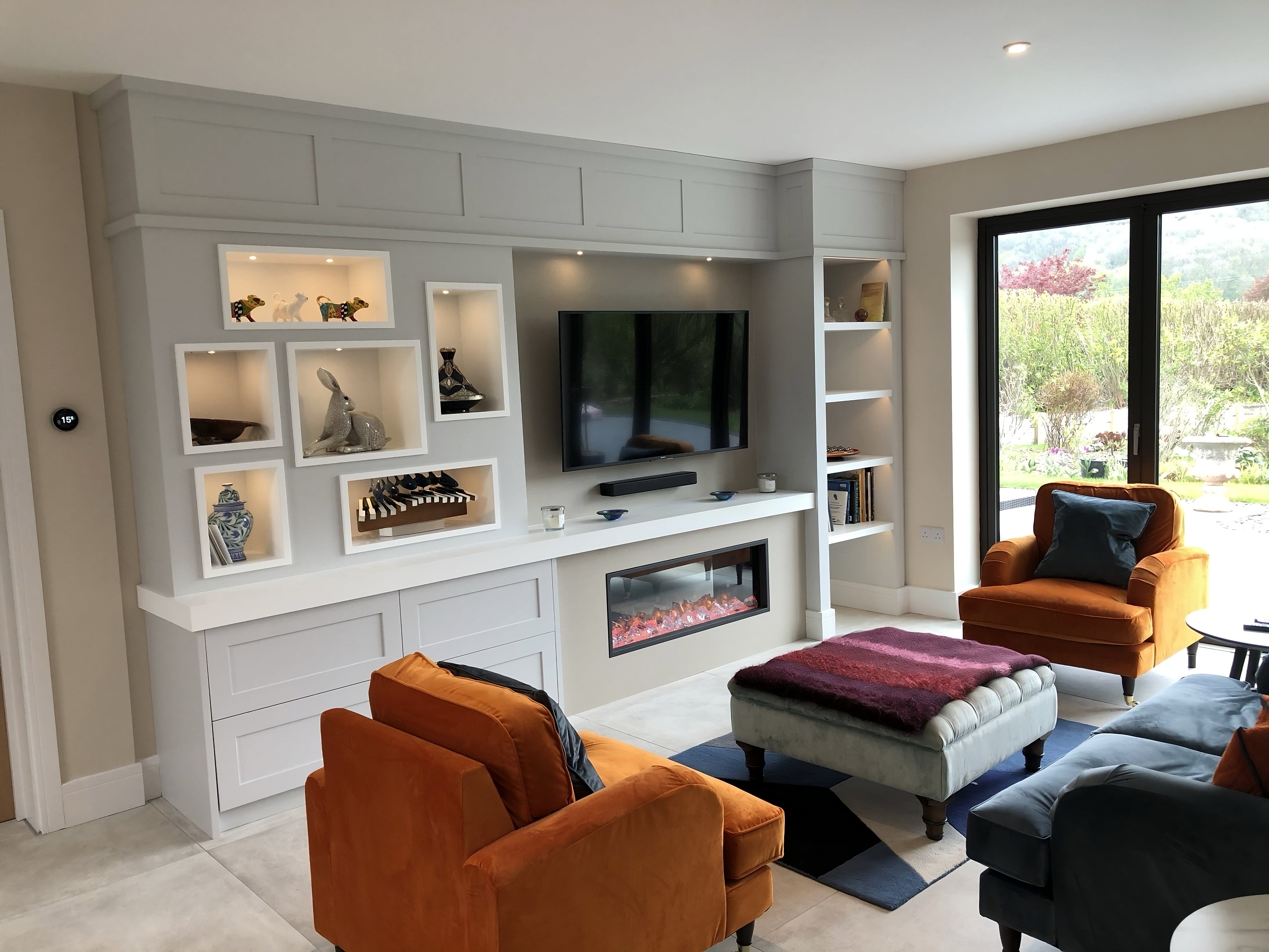 Modern Lounge Display Unit | TV Stand | Media Storage | Drew Furniture ...