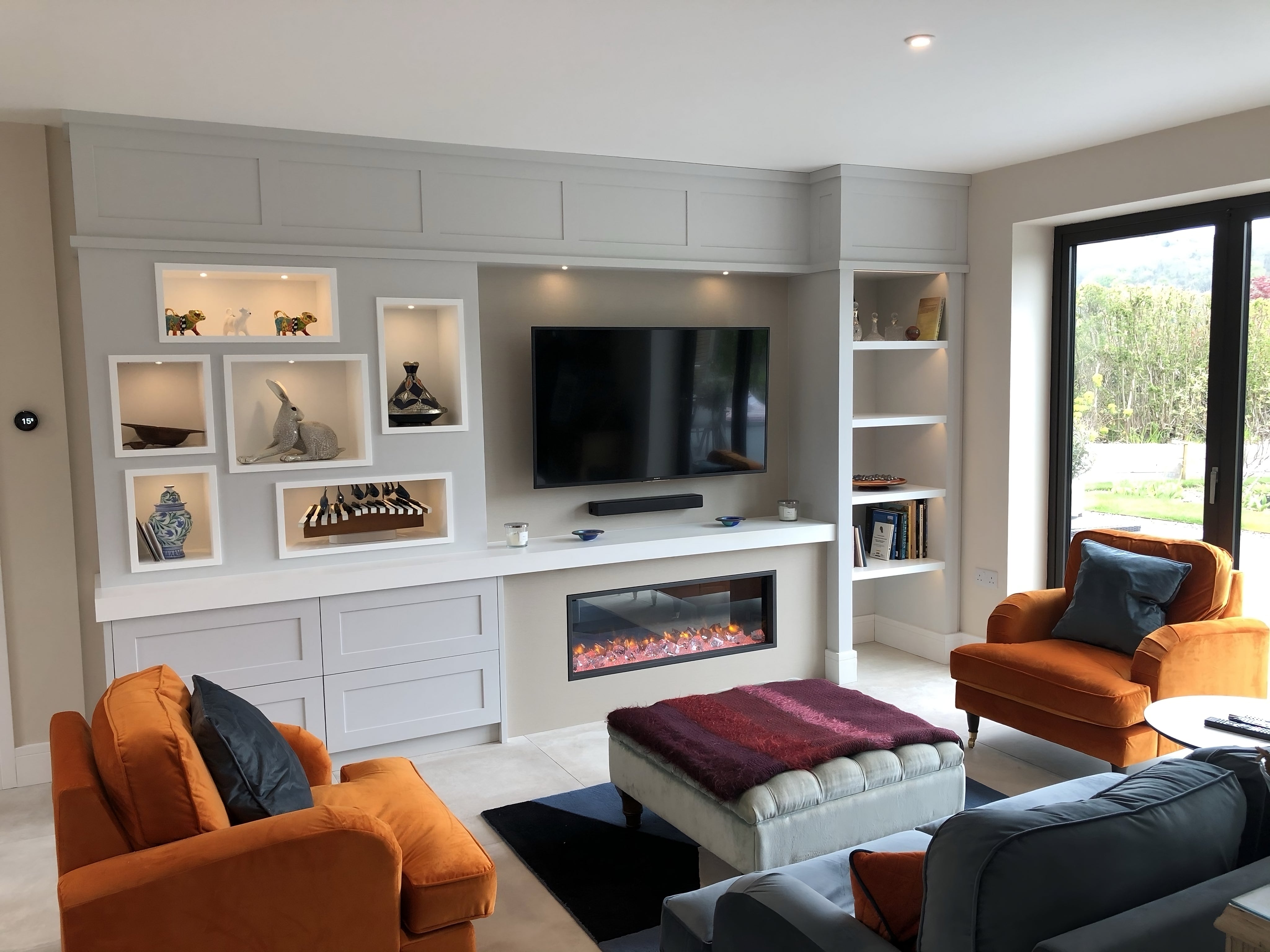 Modern Lounge Display Unit | TV Stand | Media Storage | Drew Furniture ...