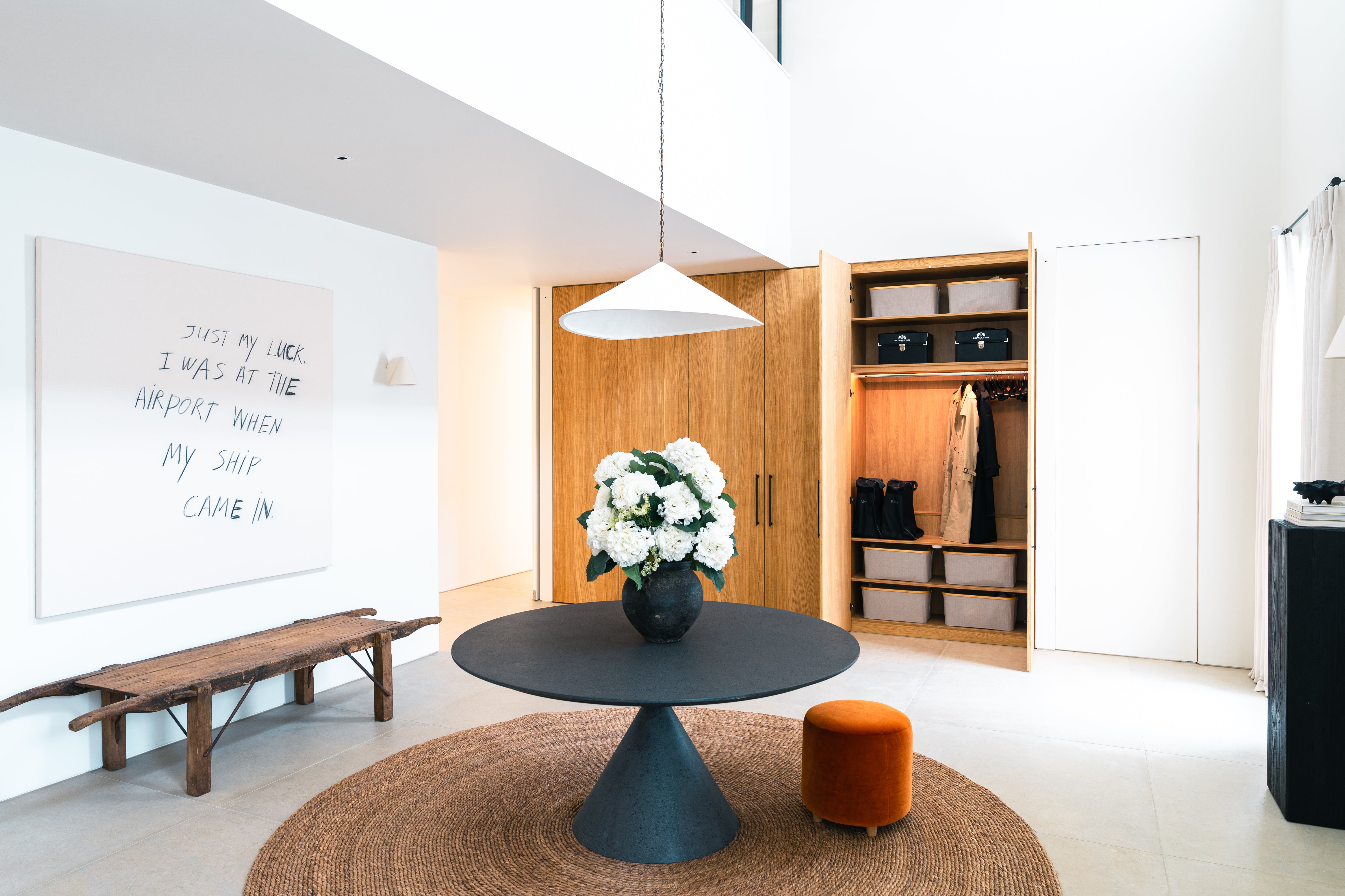 Bespoke Oak Hallway Storage & Boot Room | Drew Furniture – DrewFurniture