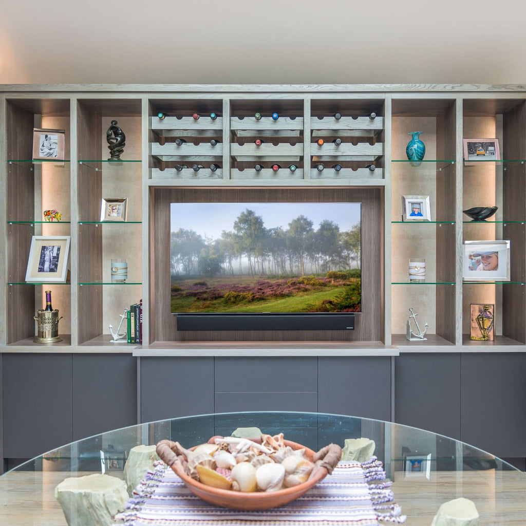 Bespoke Wine Racks Display Units | Lounge Units | Drew Furniture ...