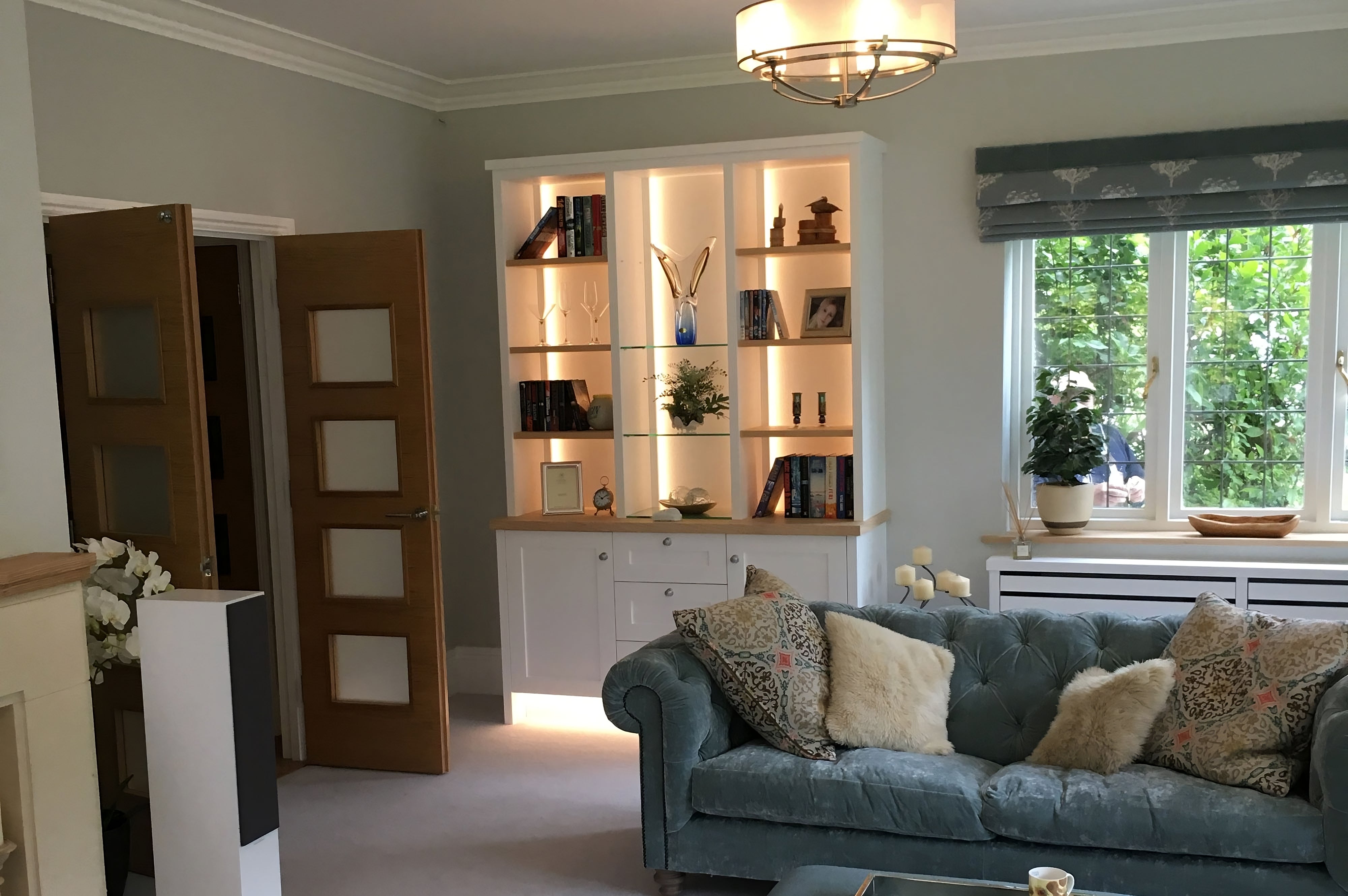 Painted Backlit Lounge Dressers | Lounge Units | Drew Furniture ...